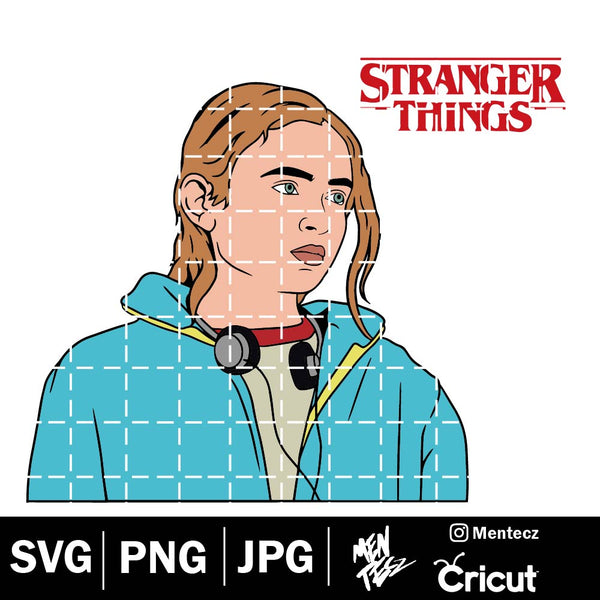 Max Mayfield svg, Stranger things SVG, HellFire digital download, elev ...
