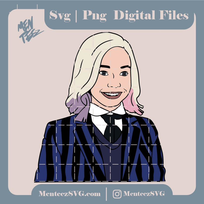 Enid sinclair Wednesday Svg, Merlina Halloween Svg, Poison Svg, Cricut ...